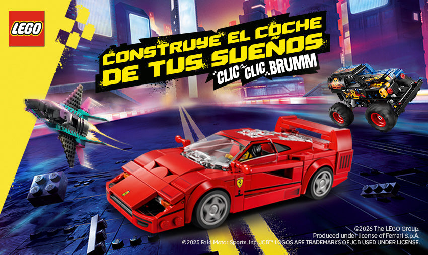 🚗 Construye el coche de tus sueños con LEGO: ¡clic, clic… BRUMM! – Toy ...