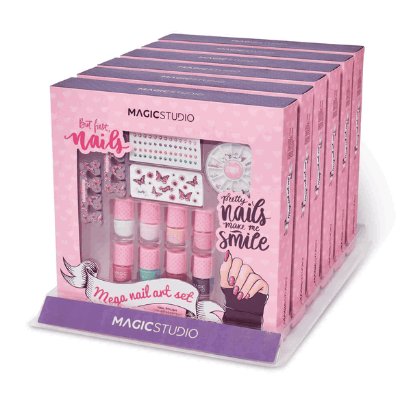 Magic Studio Pin Up Mega Nail Art Set – Toy Planet