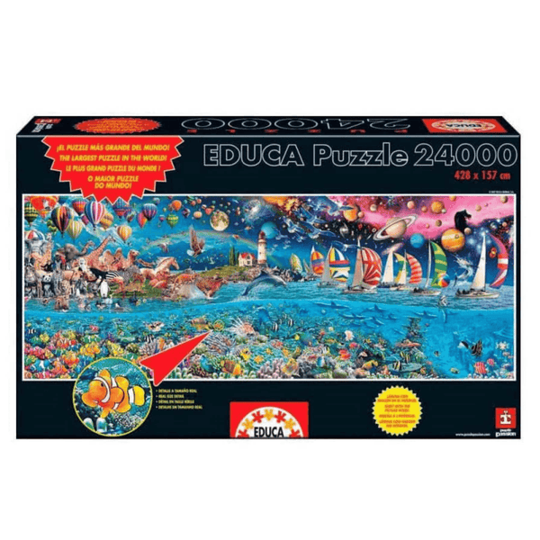 Puzzle El Mayor Puzzle Vida 24000 Piezas – Toy Planet