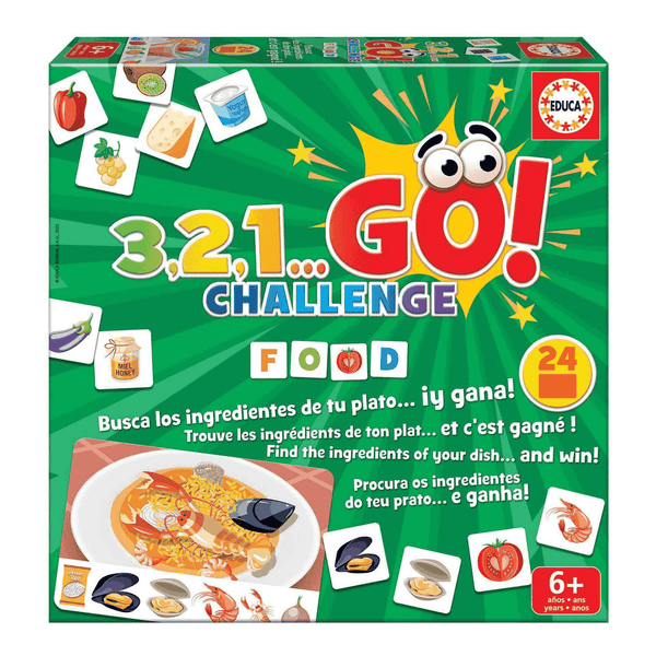 Juego 321.. GO! Challenge Food – Toy Planet