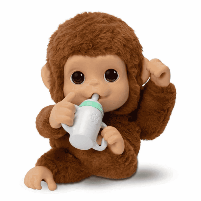 Little Live Pets My Baby Monkey - El mono bebé interactivo de Little L ...
