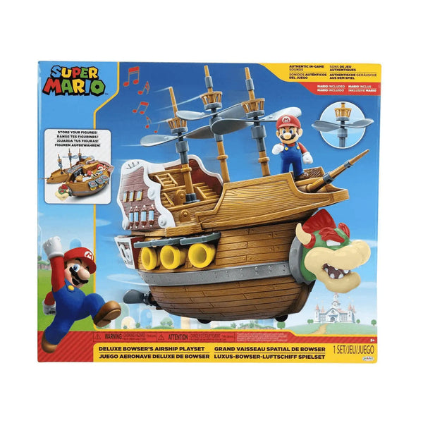 Super Mario Aeronave Deluxe De Bowser – Toy Planet