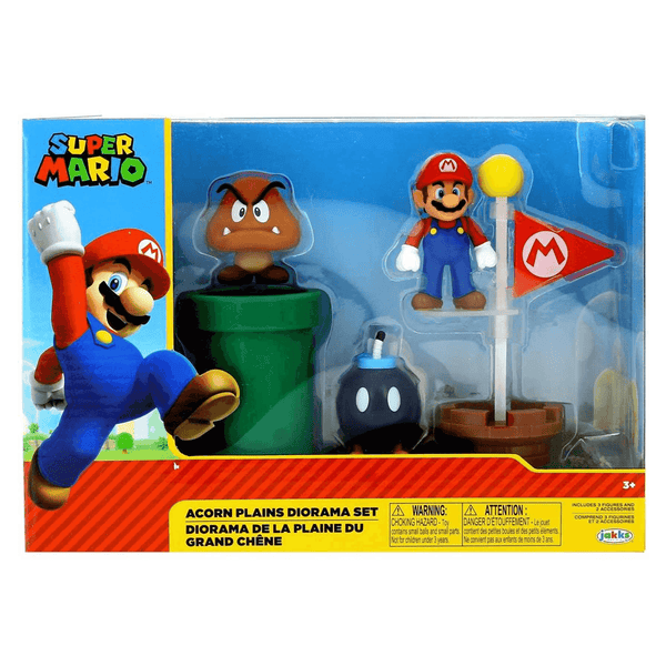 Super Mario Bros Set 5 Figuras Mundo Acorn – Toy Planet