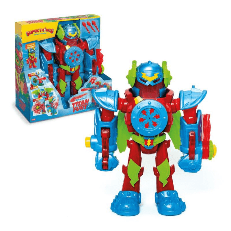 Superthings Kazoom Power – Titan Fury (Mega Robot) – Toy Planet