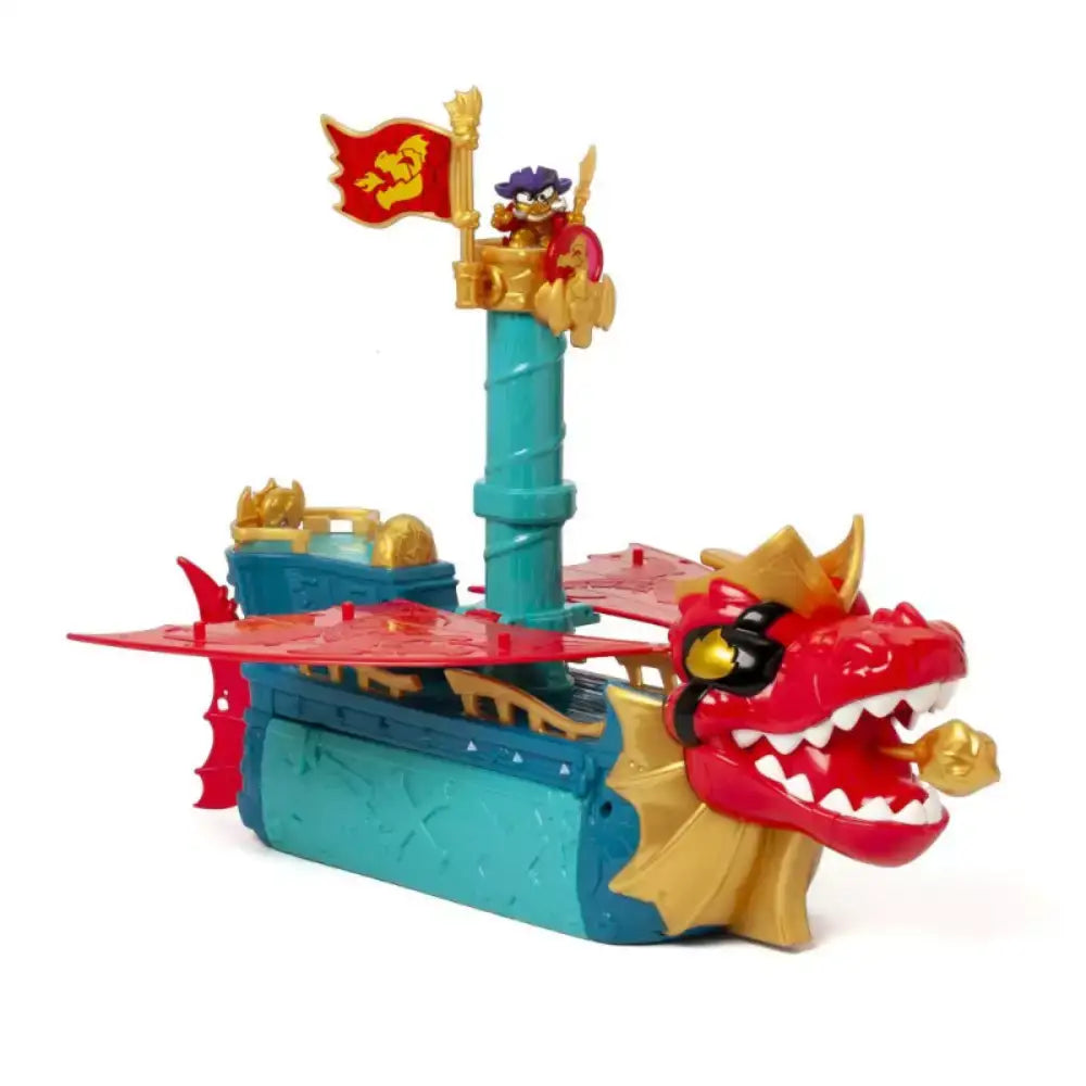 Piratix Dragon Ship – Barco dragón 3 en 1 – Toy Planet