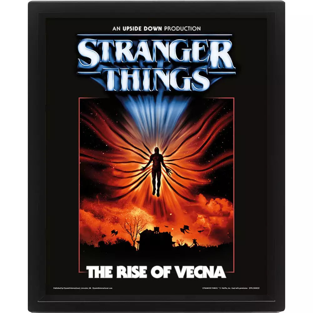 Póster 3D Stranger Things 5 – The Rise of Vecna – Toy Planet