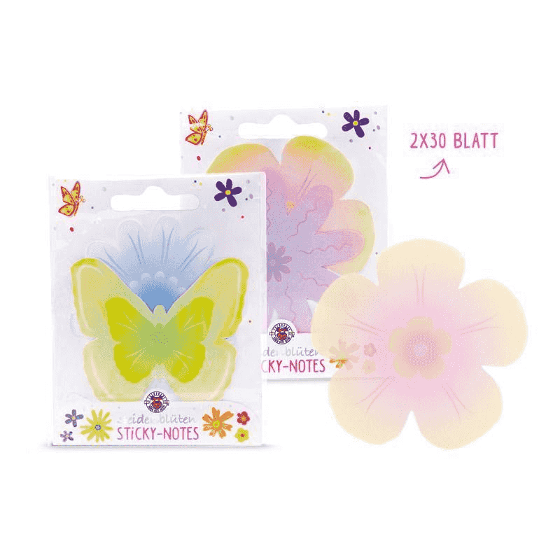 Good Feelings Sticky Notes papel seda (2×30 hojas) – Toy Planet