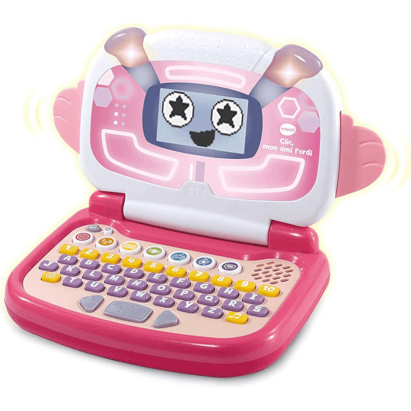 VTech Pequegenio Portátil Rosa Preescolar Educativo – Toy Planet