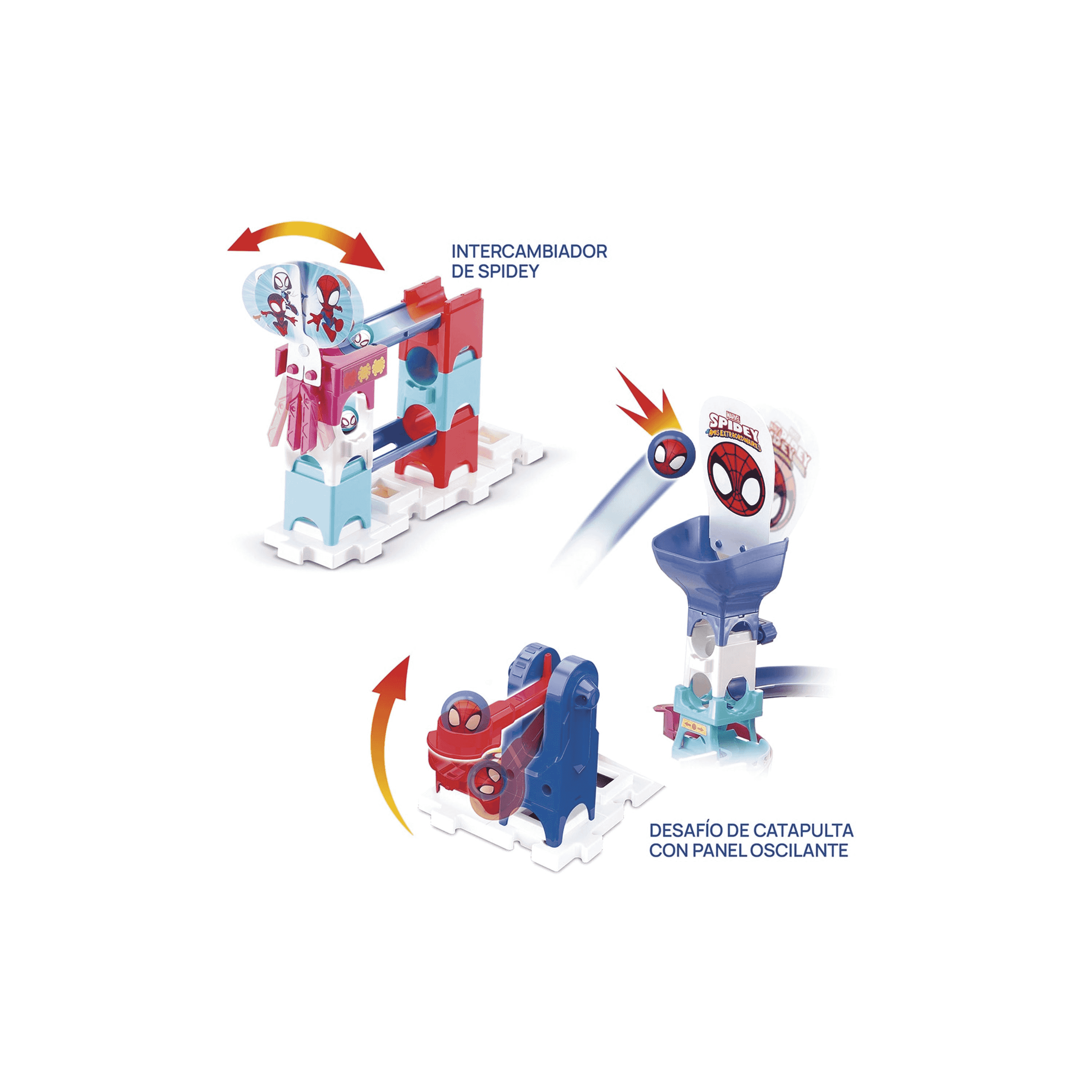 Marble Rush Spidey Super Spin Challenge – Toy Planet