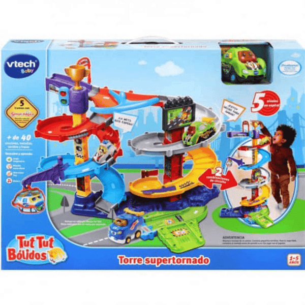 Vtech Torre Supertornado Tut Tut Bólidos – Toy Planet