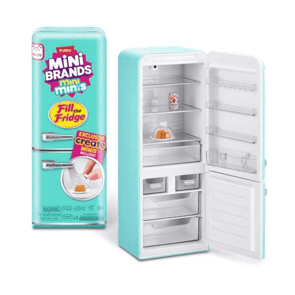Fill the Fridge Mini Brands – Nevera de juguete (8+) – Toy Planet