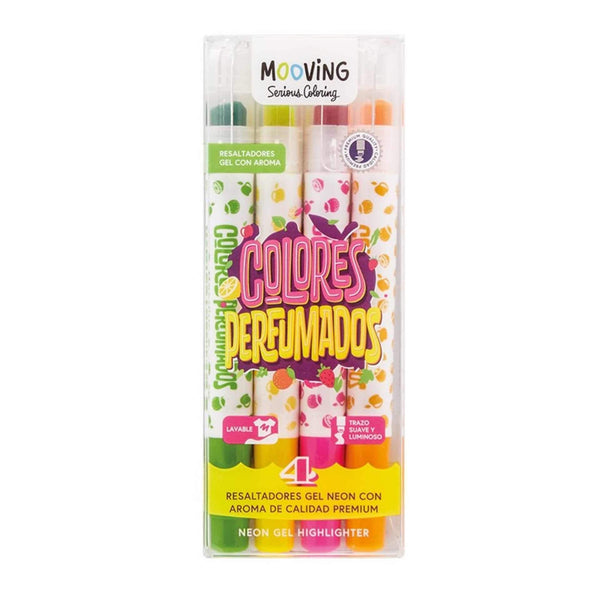 Resaltadores gel x4 Mooving – Toy Planet